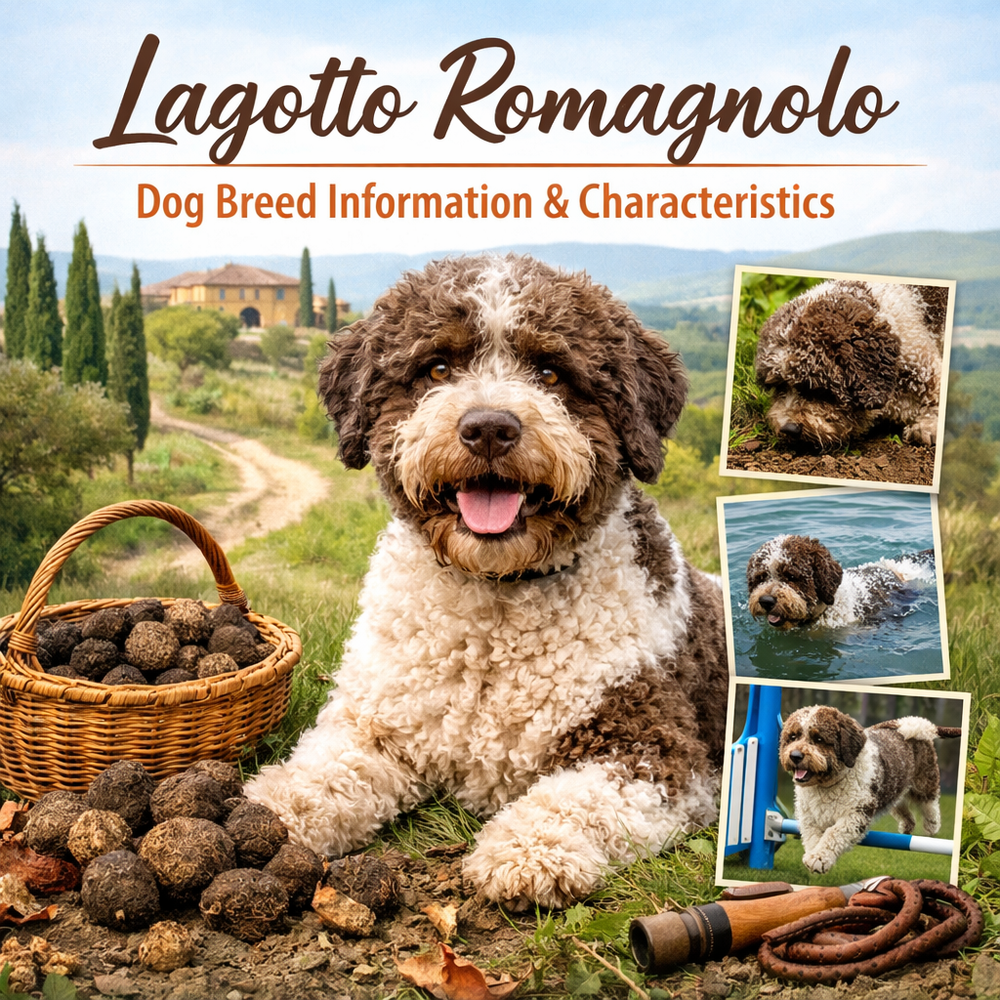 Lagotto Romagnolo Dog Breed: Temperament, Care & Health