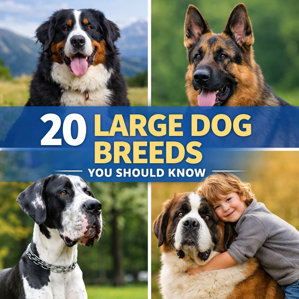 20 Large Dog Breeds You Should Know: Size, Temperament & Care