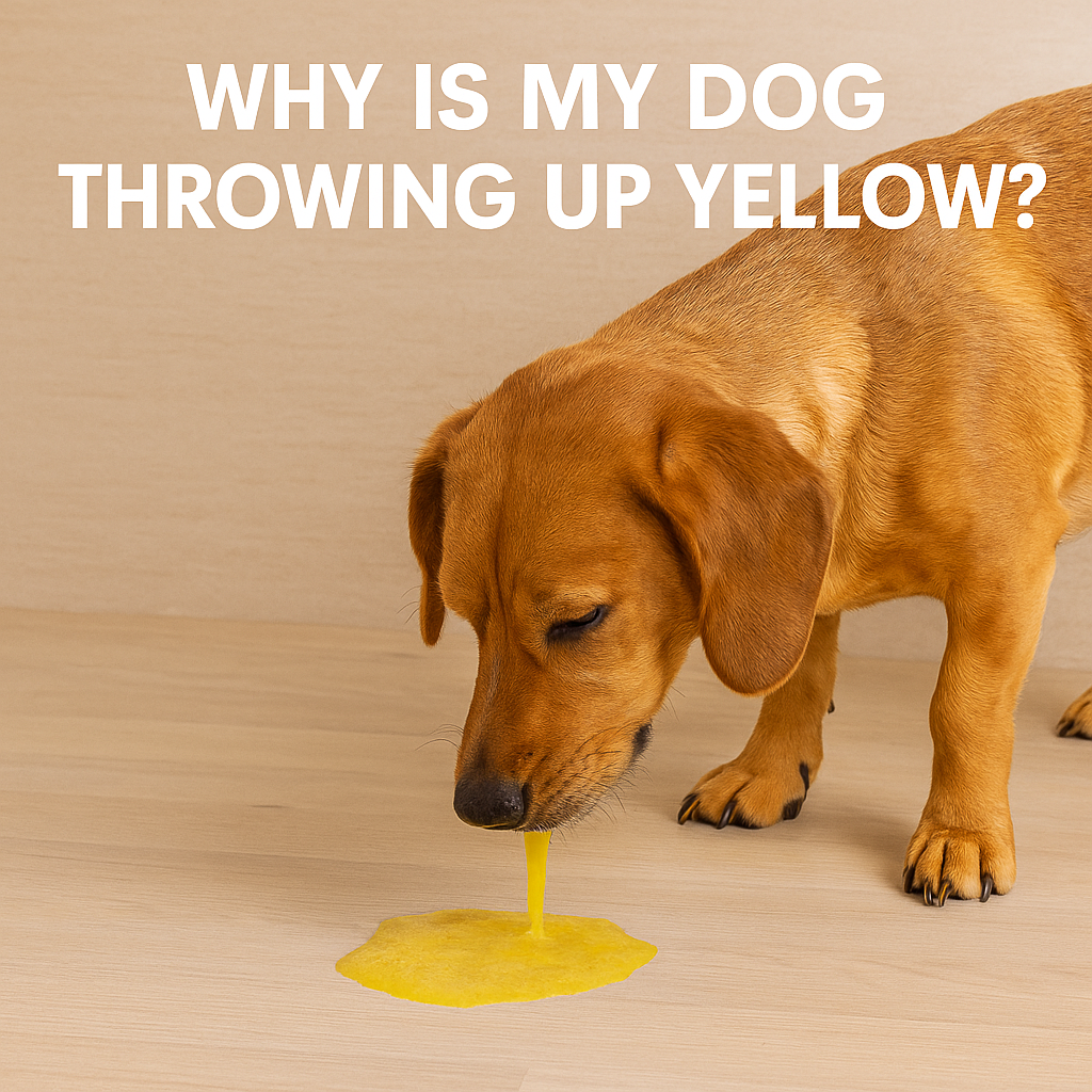 Why Is My Dog Throwing Up Yellow? Causes, Symptoms & Care Guide