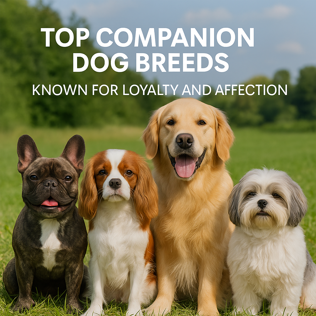 Top Companion Dog Breeds for Loyalty & Affection