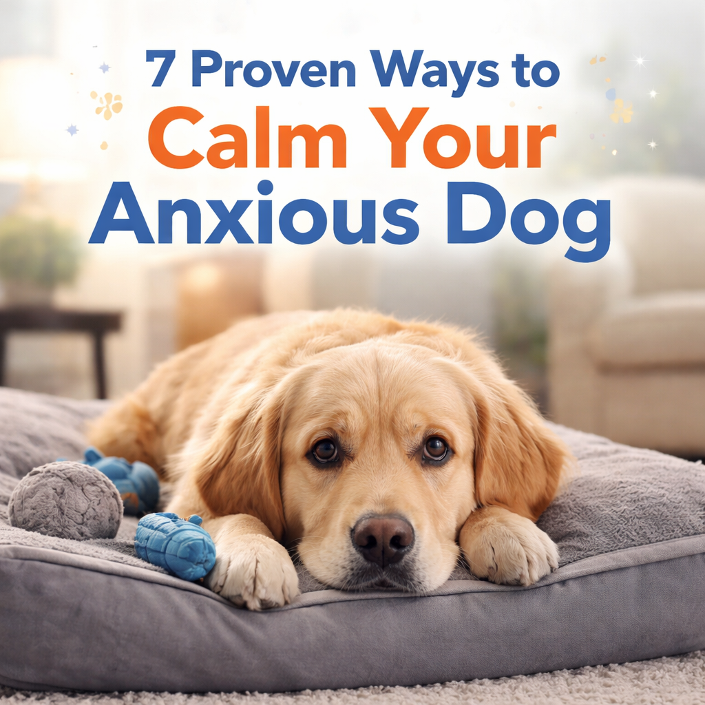 How to Calm an Anxious Dog: Signs, Causes & What Helps