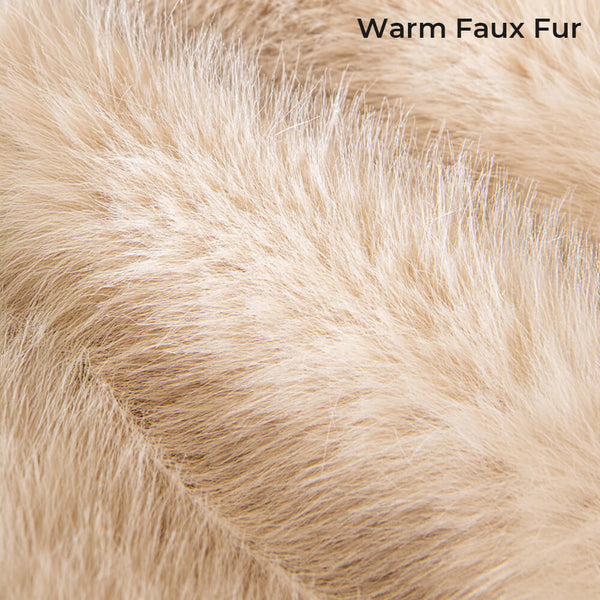 Warm Thick Faux Fur Sofa Protector Non-Slip Couch Cover - FunnyFuzzy
