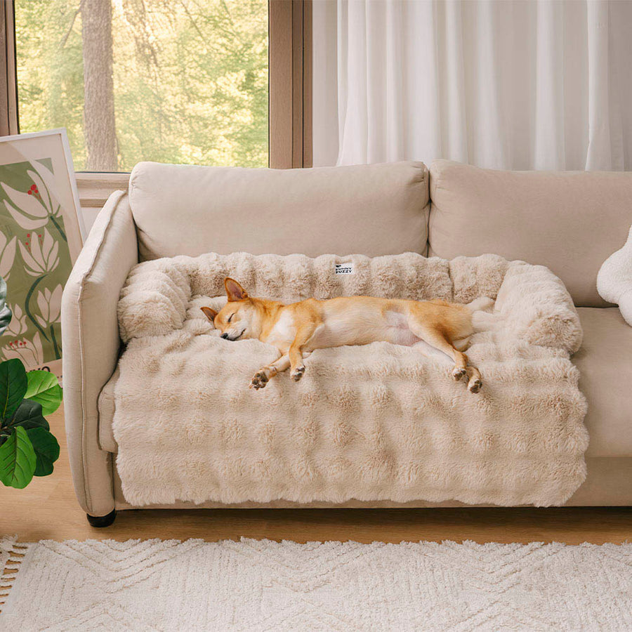 Plush Couch Covers | Soft, Stylish, and Durable Protection | Funny Fuzzy