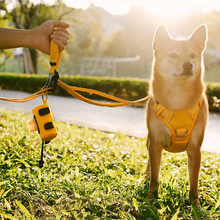 FUNNYFUZZY Waterproof Leash Attachable Poop Bag Dispenser- FUNNYFUZZY