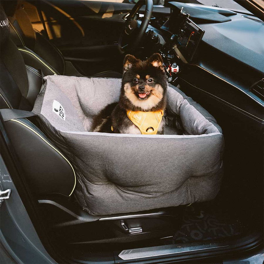Travel Protection Booster Waterproof Elevated & Thickened Dog Car Seat ...
