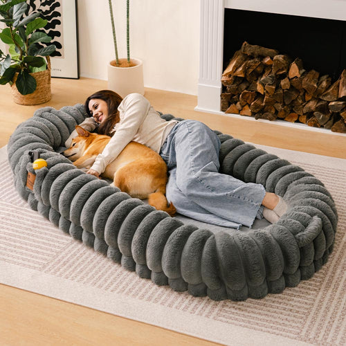 Human Dog Beds – Oversized, Cozy, and Perfect for Pet Bonding – FunnyFuzzy