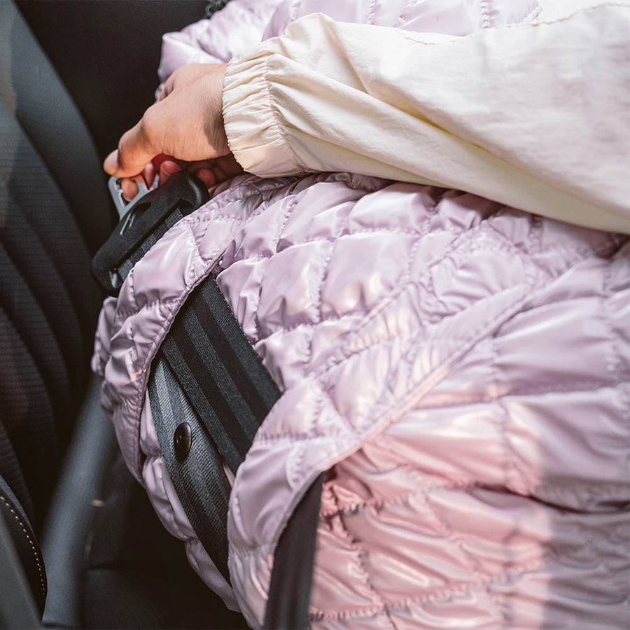 Cloud Luxury Quilted Dog Car Seat Booster Bed - FunnyFuzzy