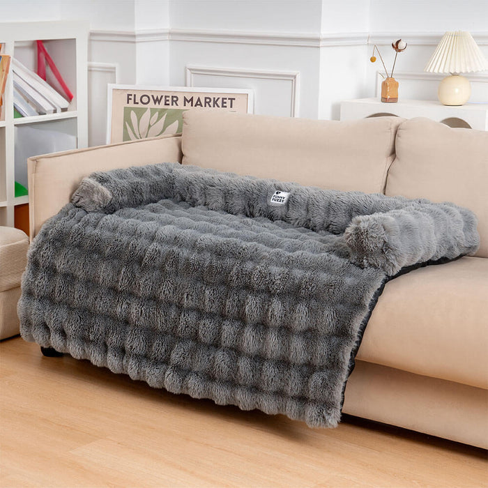 Calming Dog Bed and Sofa Protector – Fluffy, Soft, and Anxiety ...