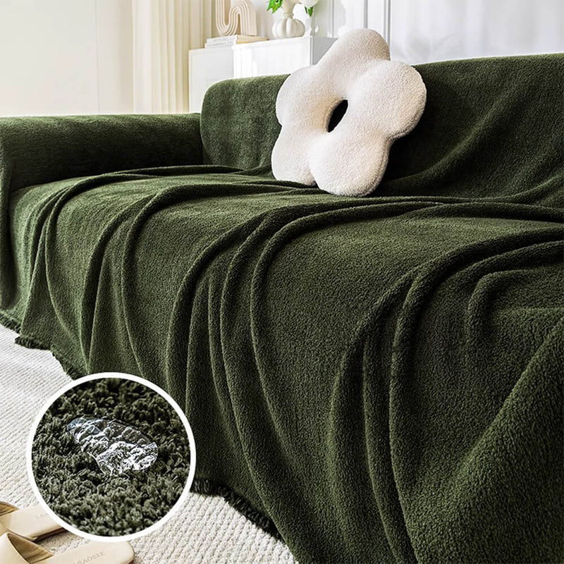 Soft Plush Water-resistant Multi-Purpose Furniture Protection Couch ...