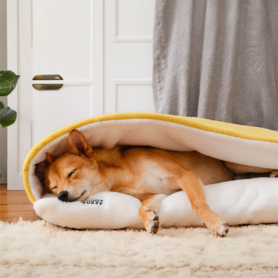 Extremely Soft Fuzzy Puppy Sleeping Bag Dog Bed - FunnyFuzzy