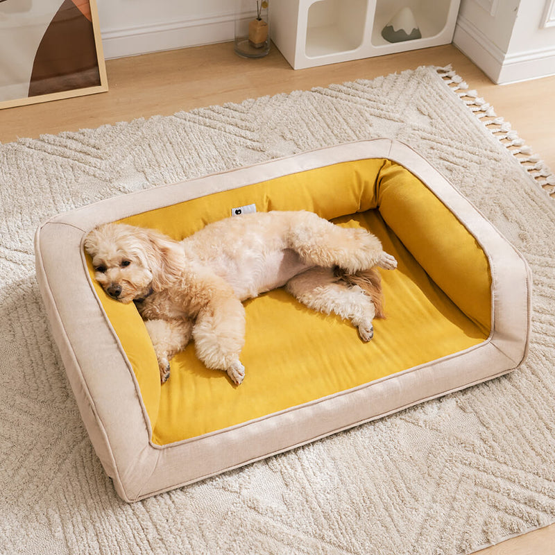Ultimate Lounger Full Support Comfortable Orthopedic Dog Sofa Bed ...