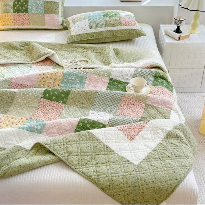 Garden Chic Luxury Reversible Flat Sheet Set - FunnyFuzzy