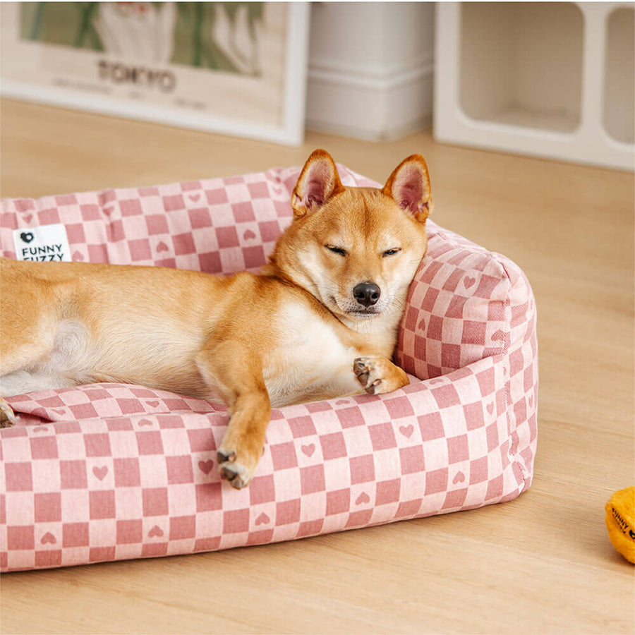 Heartbeat Series Deep Sleeping Dog Sofa Bed - FunnyFuzzy