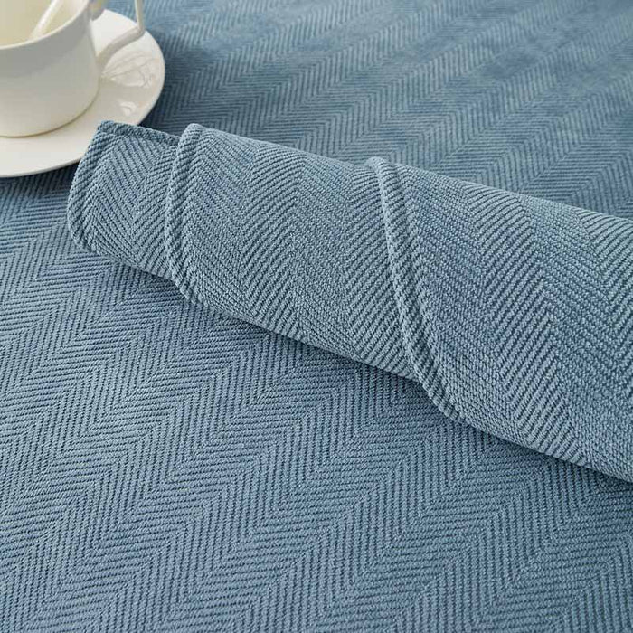 Herringbone Chenille Fabric Furniture Protector Couch Cover - FunnyFuzzy