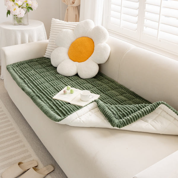 Lazy Soft Flannel Breathable Pet Mat Non-slip Couch Cover - FUNNYFUZZY