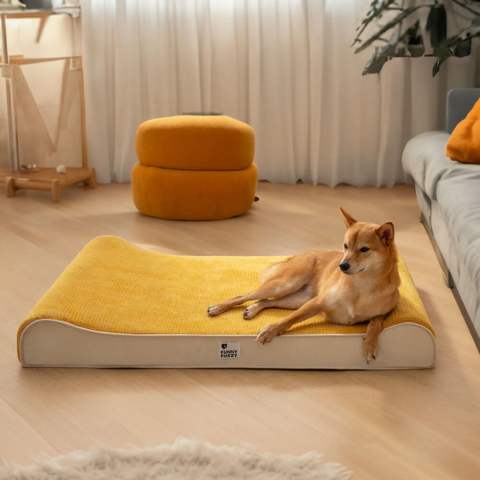 Luxurious Nobility Dog Lounge Chair Orthopedic Dog Bed - FunnyFuzzy