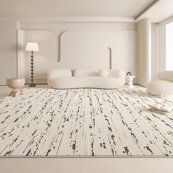 Modern Plush Faux Cashmere Area Living Room Decor Rug - FUNNYFUZZY