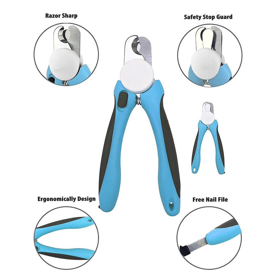 Pet Professional Grooming Tool Dog Nail Clipper With Nail File - FunnyFuzzy