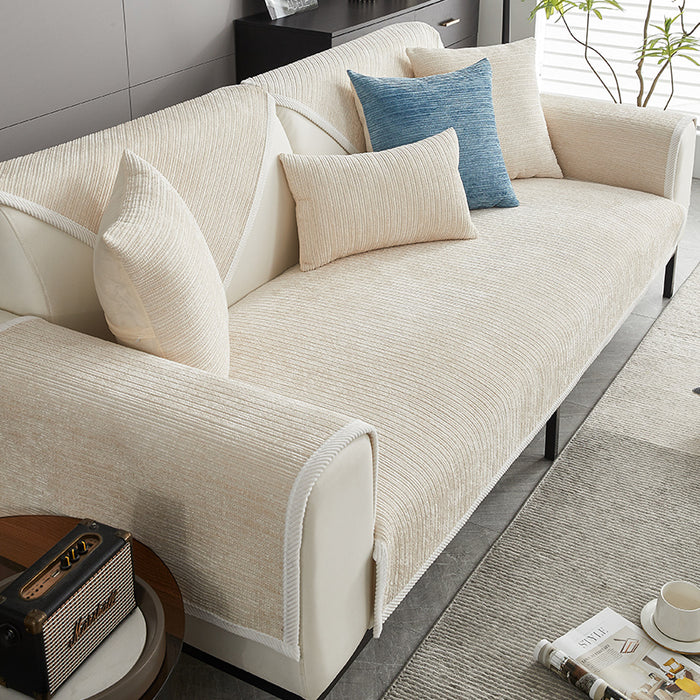 Chenille Couch Covers - Durable & Stylish Protection | FunnyFuzzy