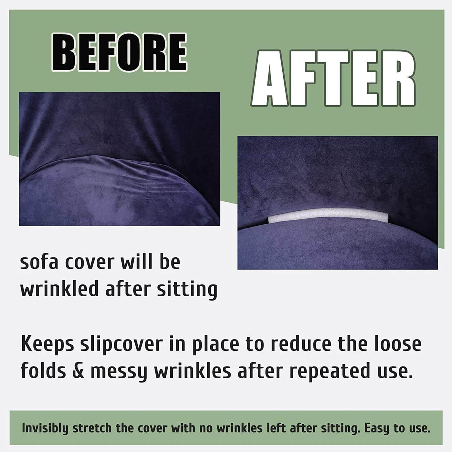 Sofa Cover Foam Anti-slip Fixing Sticks - FUNNYFUZZY
