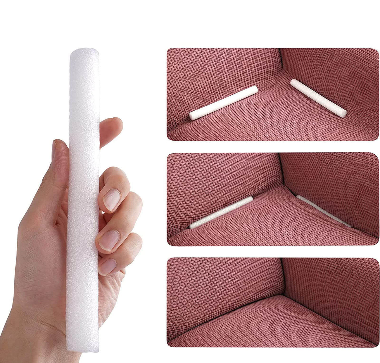 Sofa Cover Foam Anti-slip Fixing Sticks - FUNNYFUZZY