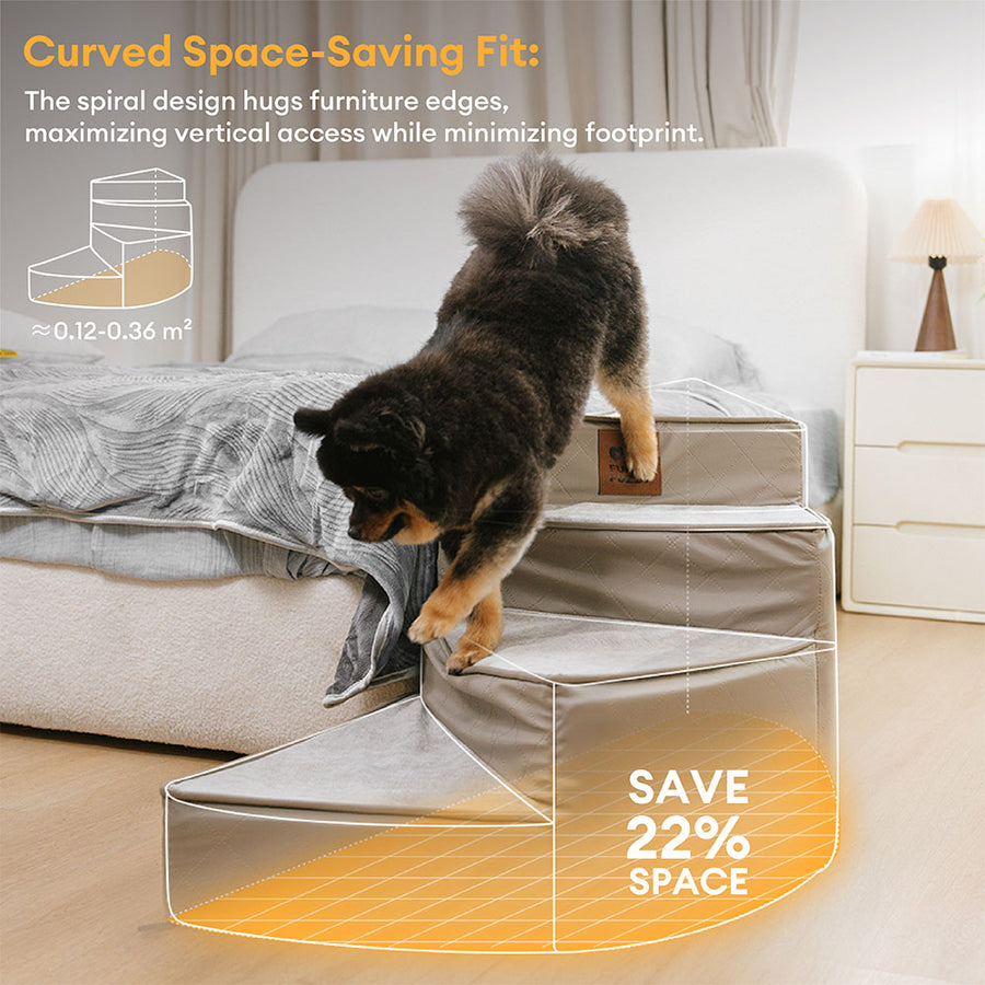 Stylish Dog Stairs for Small & Senior Dogs – FunnyFuzzy