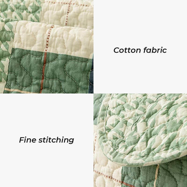 Cotton Plaid Anti-scratch Couch Cover - FunnyFuzzy