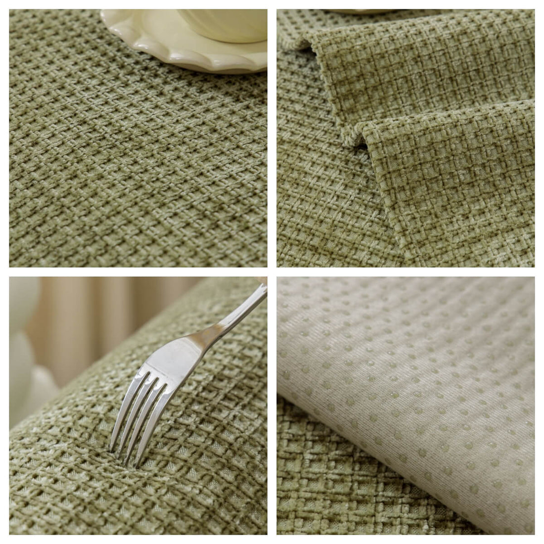 Delicate Waffle Chenille Fabric Furniture Protector Couch Cover ...