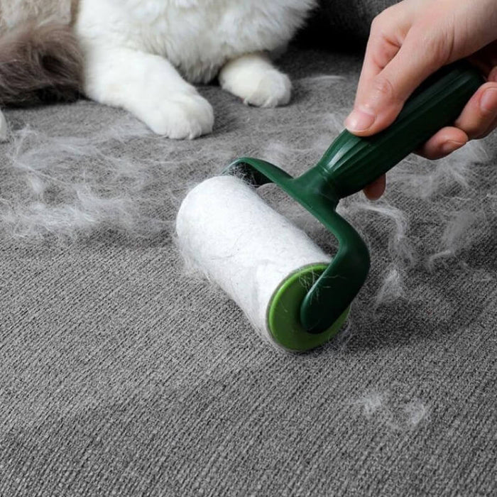 Handheld Pet Sticky Hair Lint Roller - FunnyFuzzy