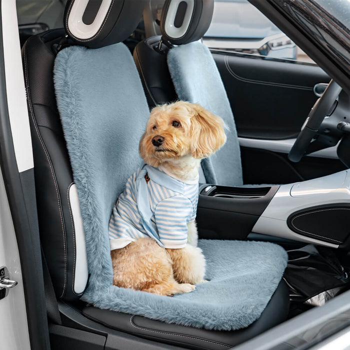 Funny Fuzzy Dog Car Seatnull