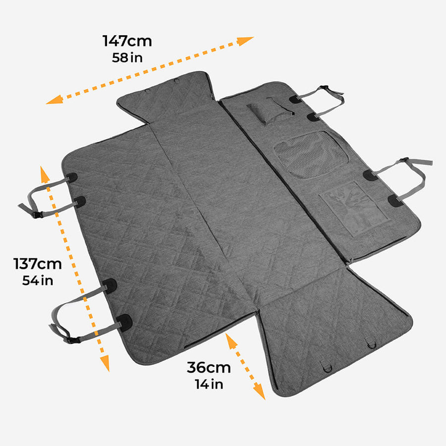 Cationic Fabric Oxford Fabric Waterproof Scratch Resistant Dog Car Seat ...