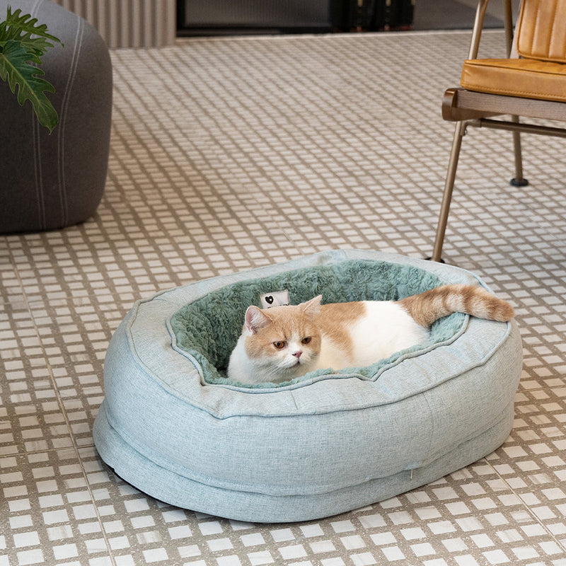 Donut Fluffy Orthopedic Dog Bed for Comfort and Support | FunnyFuzzy
