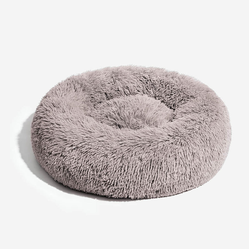 Fuzzy Round Dog Bed - Soft & Cozy Sleep for Your Pet | FunnyFuzzy