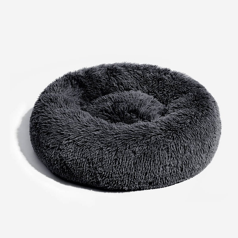 Fuzzy Round Dog Bed - Soft & Cozy Sleep for Your Pet | FunnyFuzzy